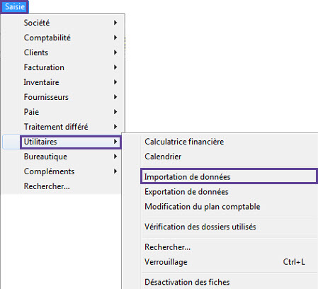 How to export Your Alice Accounting Information into Acomba