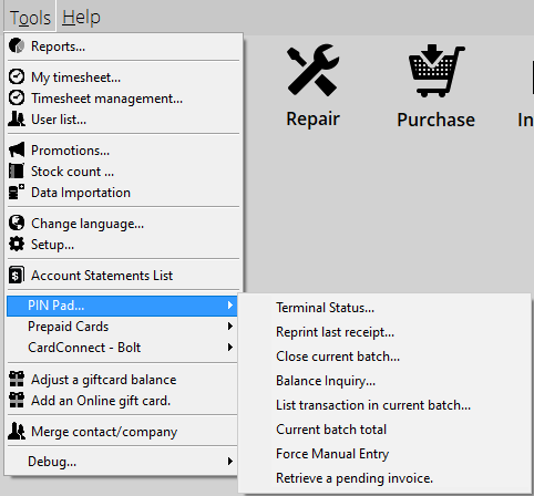 Using your Moneris payment terminal