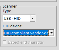 Scanner Configuration