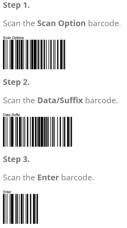 Scanner Configuration: Symbol LS2208 - DS2278 - DS2208